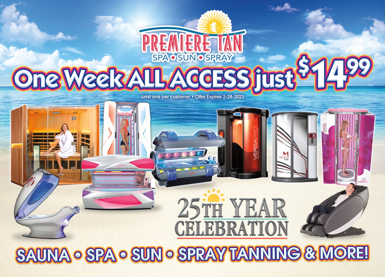 One Week All Access – Premiere Tan